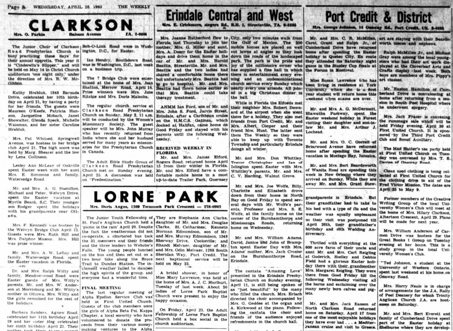 Chapter 46: Newspaper Social Notices - We Built This City